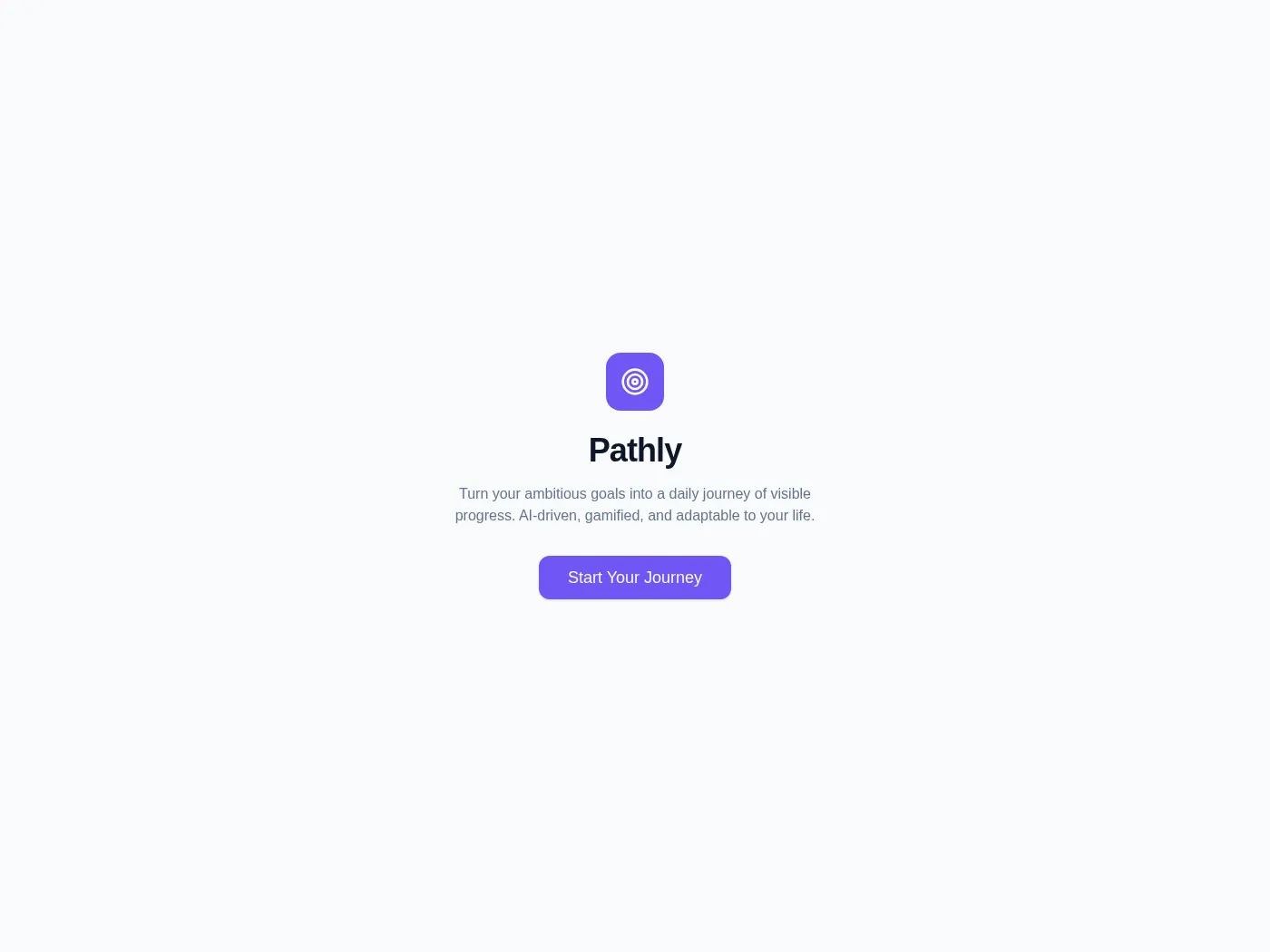 Pathly: AI Goal Tracker