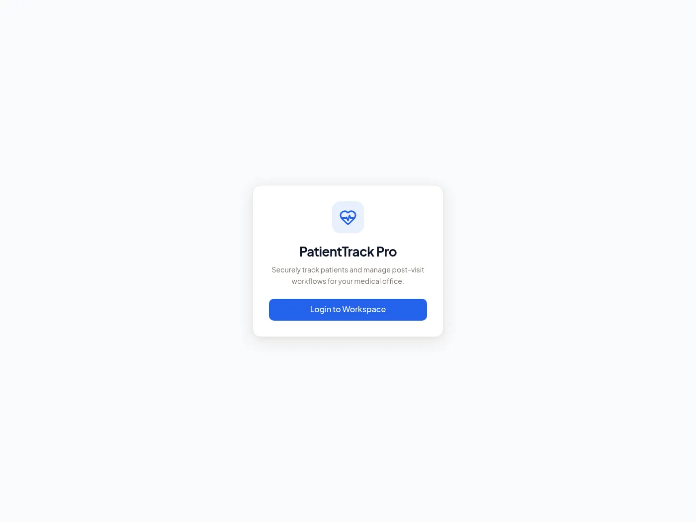 PatientTrack Pro
