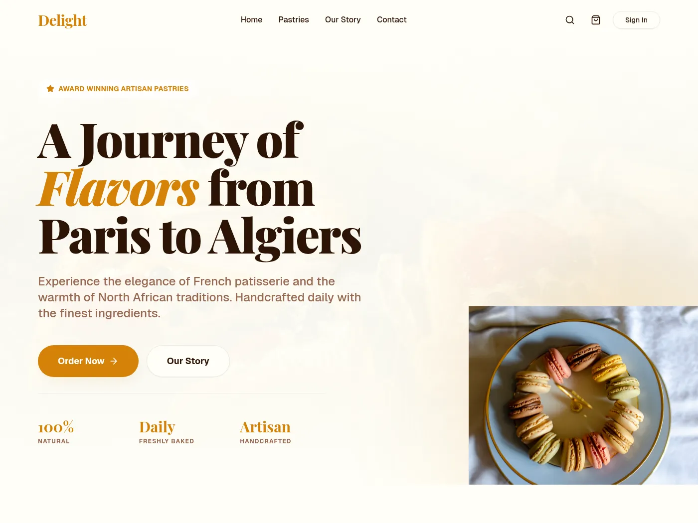 Patisserie Delight Shop