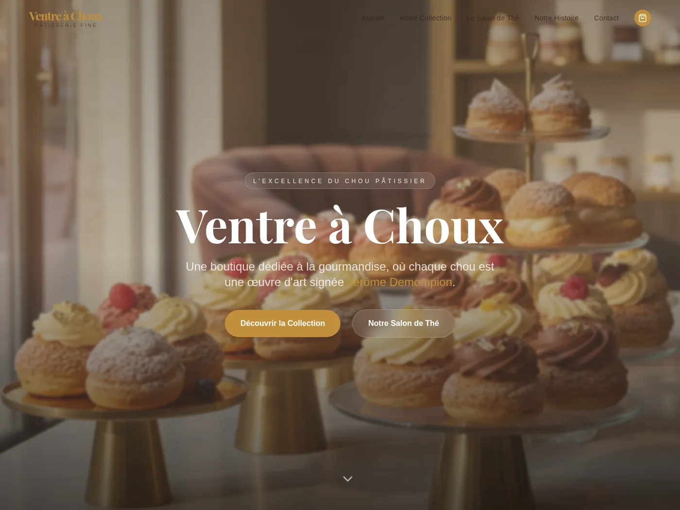 Douceurs Gourmandes Vitrine