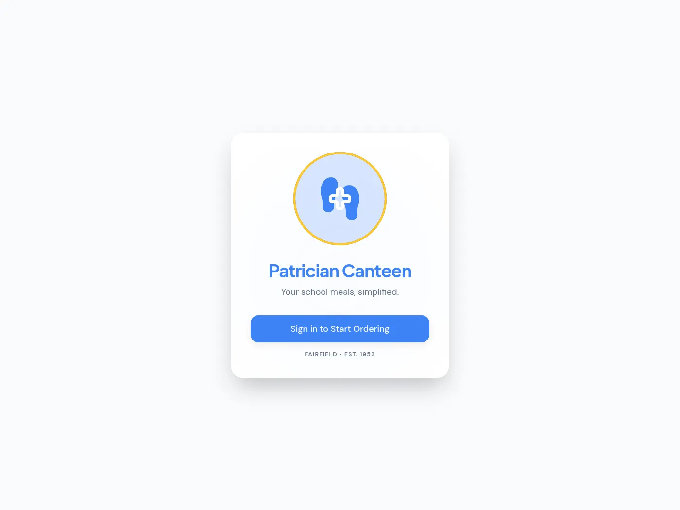 Patrician Canteen App
