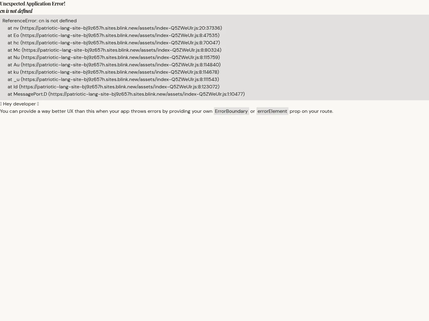 Patriotic Multilingual Site