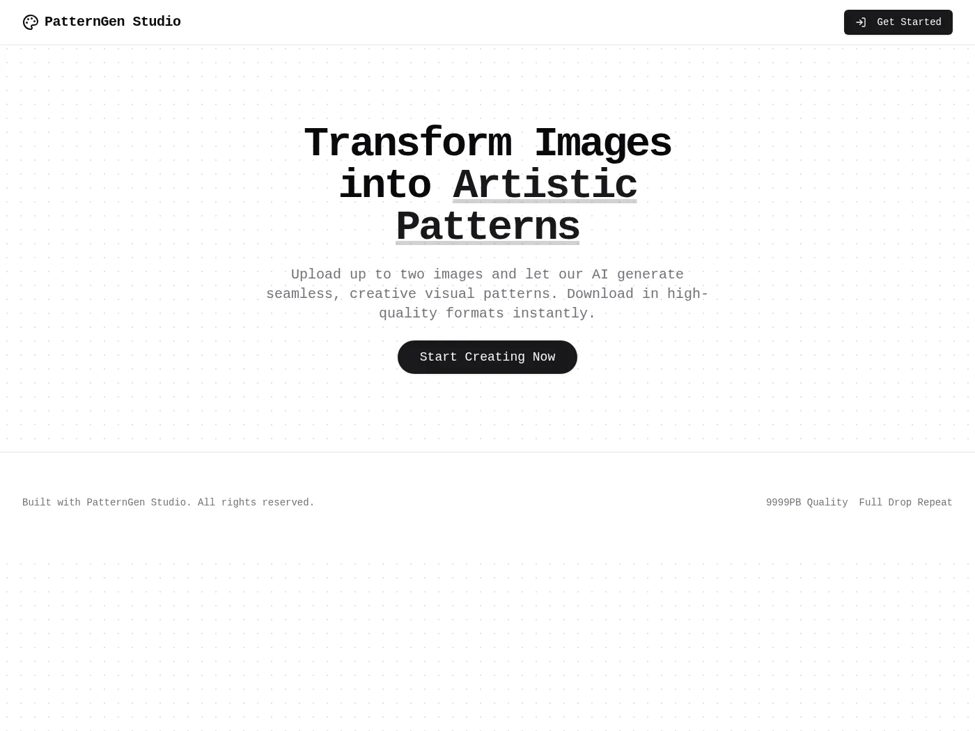 PatternGen Studio