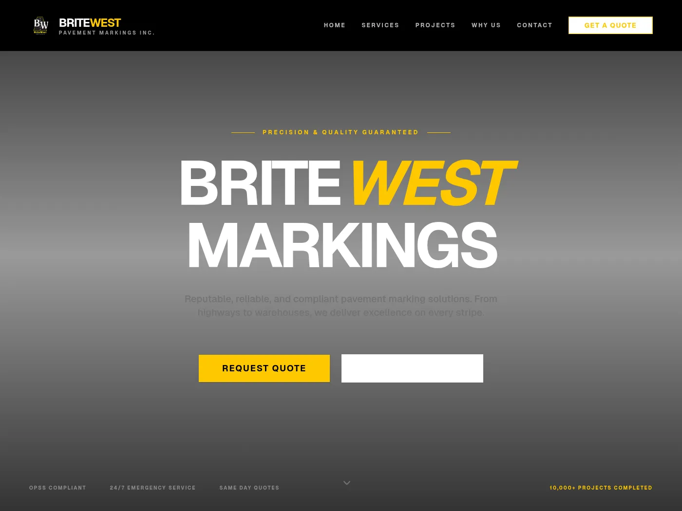 StripePro Markings Site