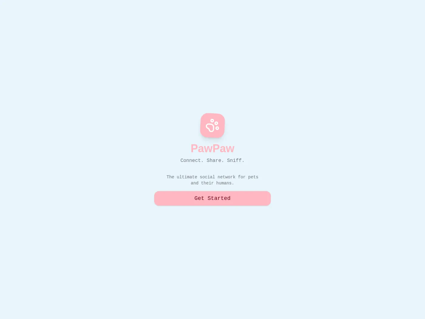 PawPaw Pet Social Network