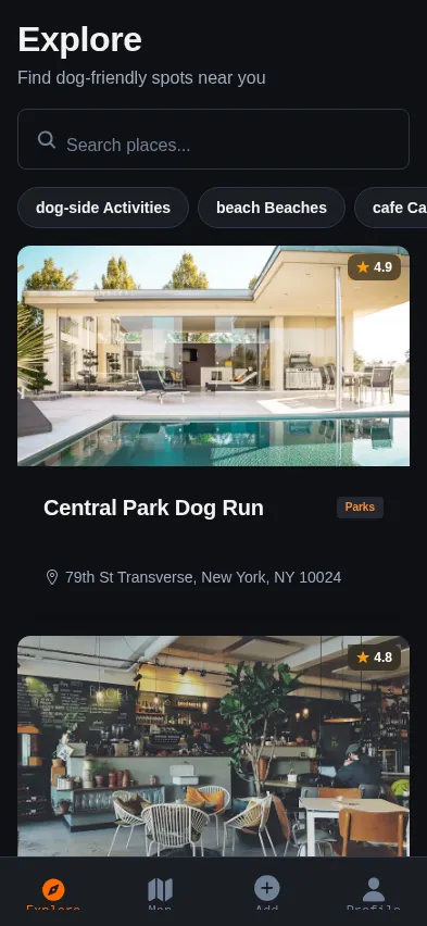 Pawspot Mobile App