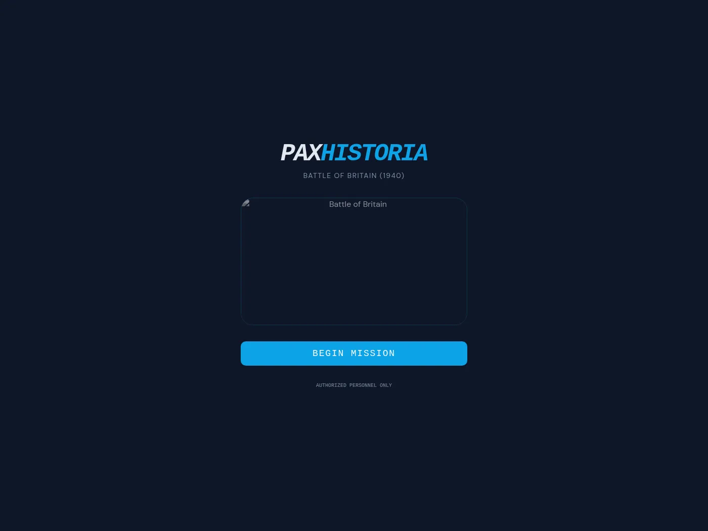 PaxHistoria Online