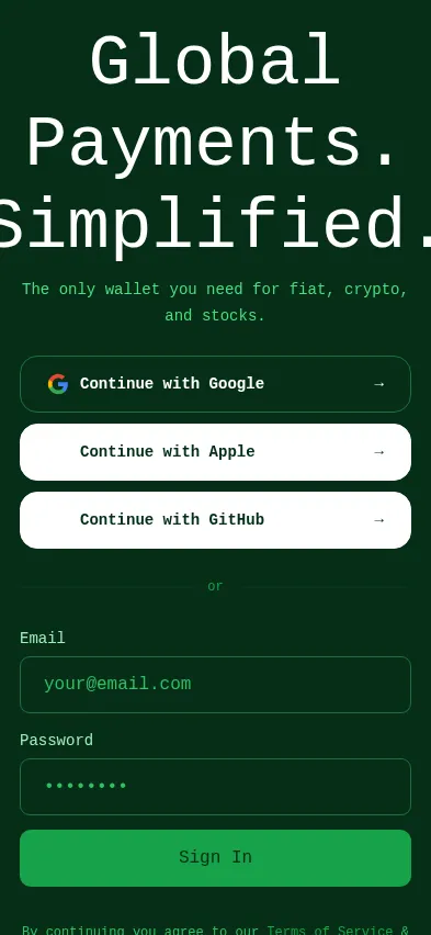PayFlex Mobile Wallet