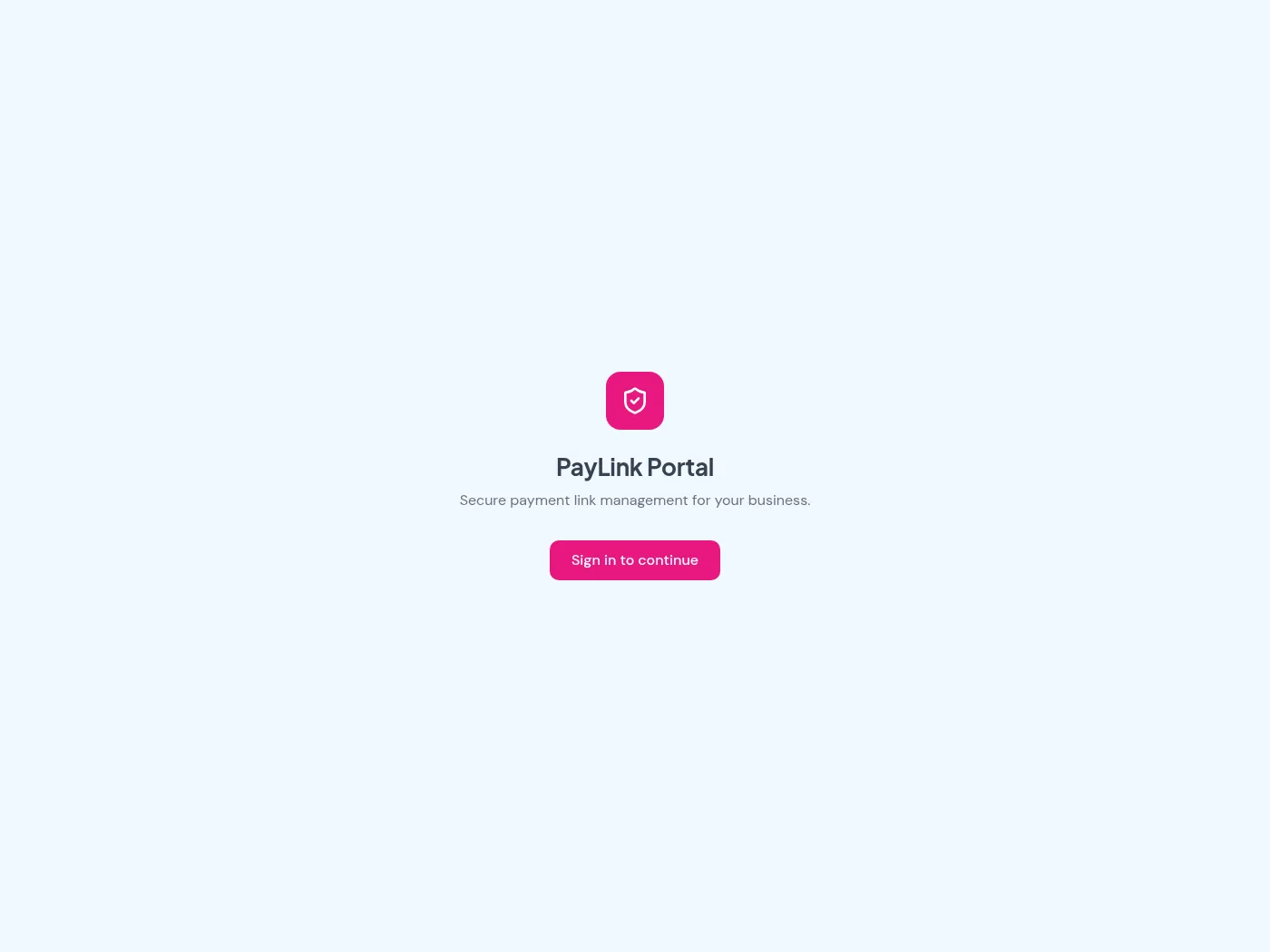 PayLink Portal