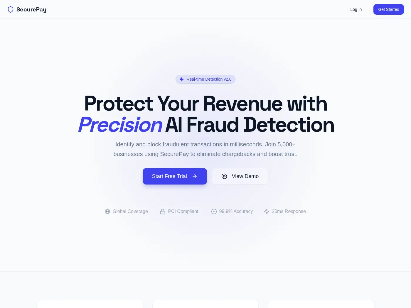 SecurePay Fraud Detector