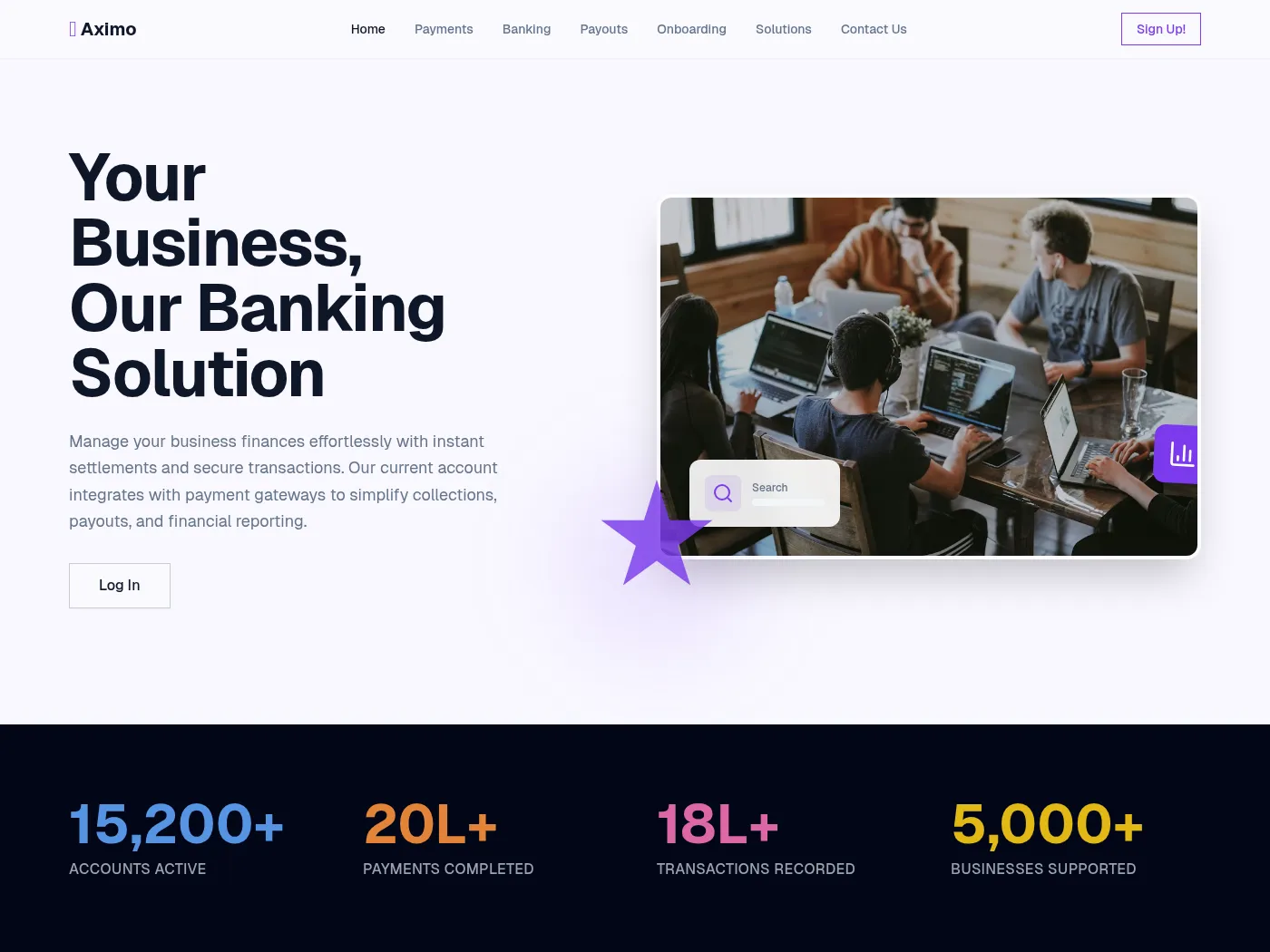 Modern Payment Portal