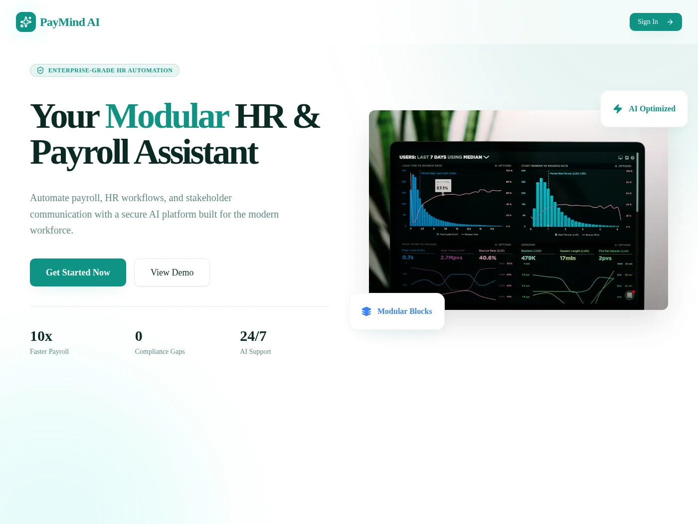 PayMind HR AI Assistant