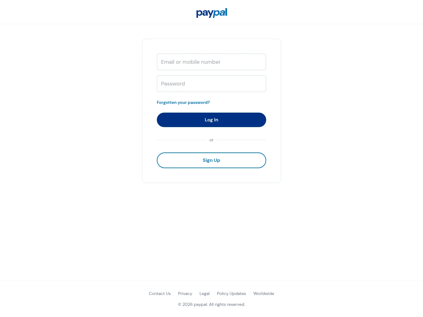 PaypaI Payment App