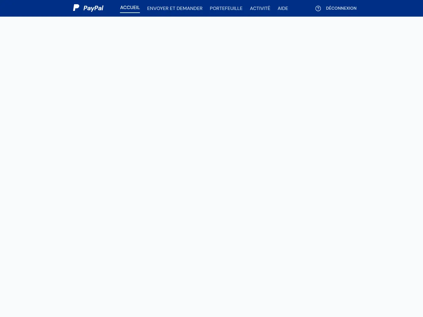 PayPal Frozen Balance Clone