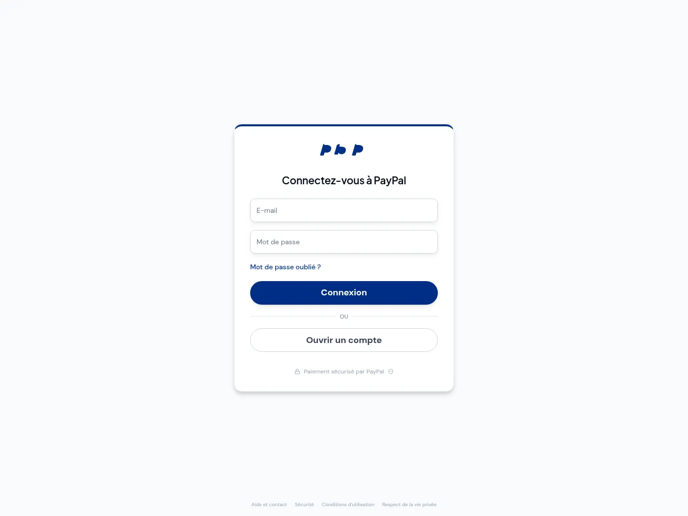 PayPal Connect Portal