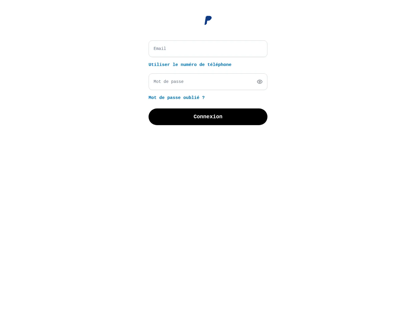 PayPal 2026 Login Clone