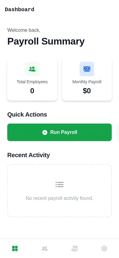 Simple Payroll Mobile