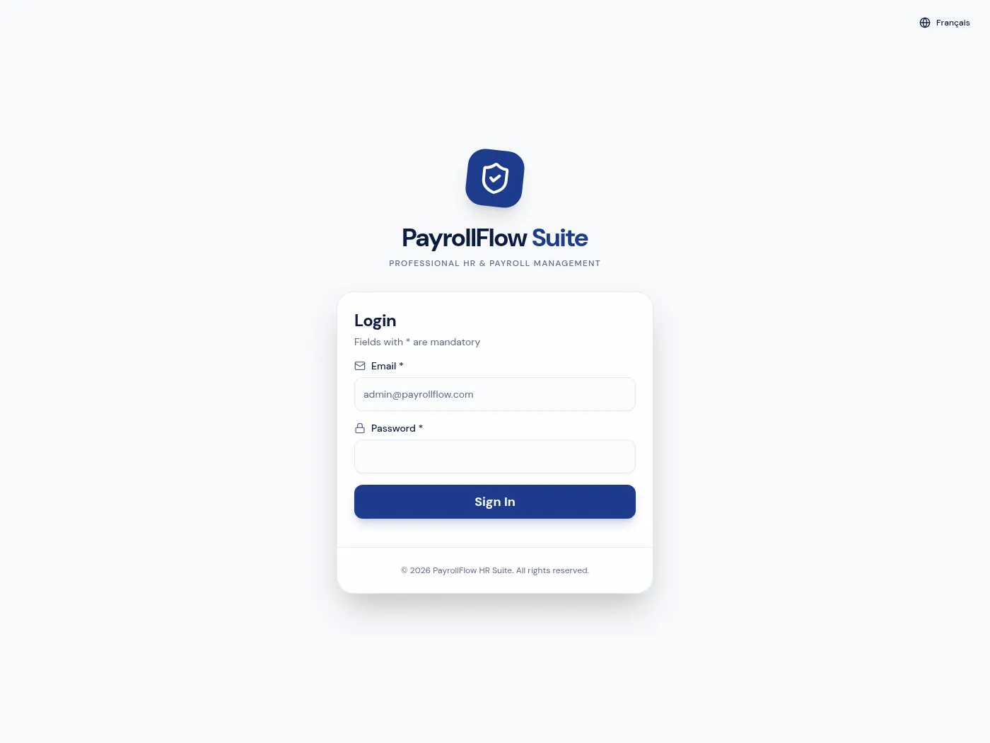PayrollFlow HR Suite