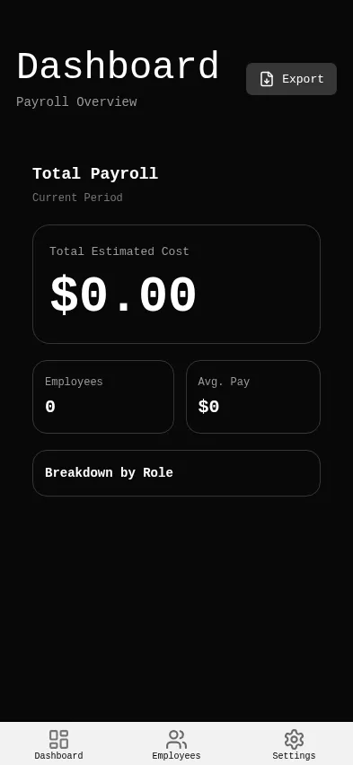 PayRoller Mobile App