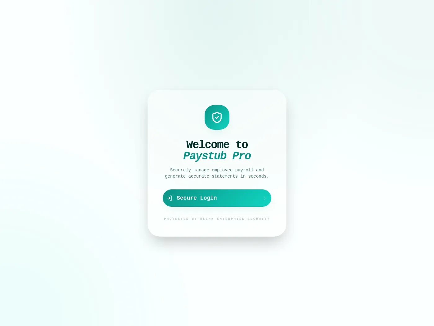 Paystub Generator Pro