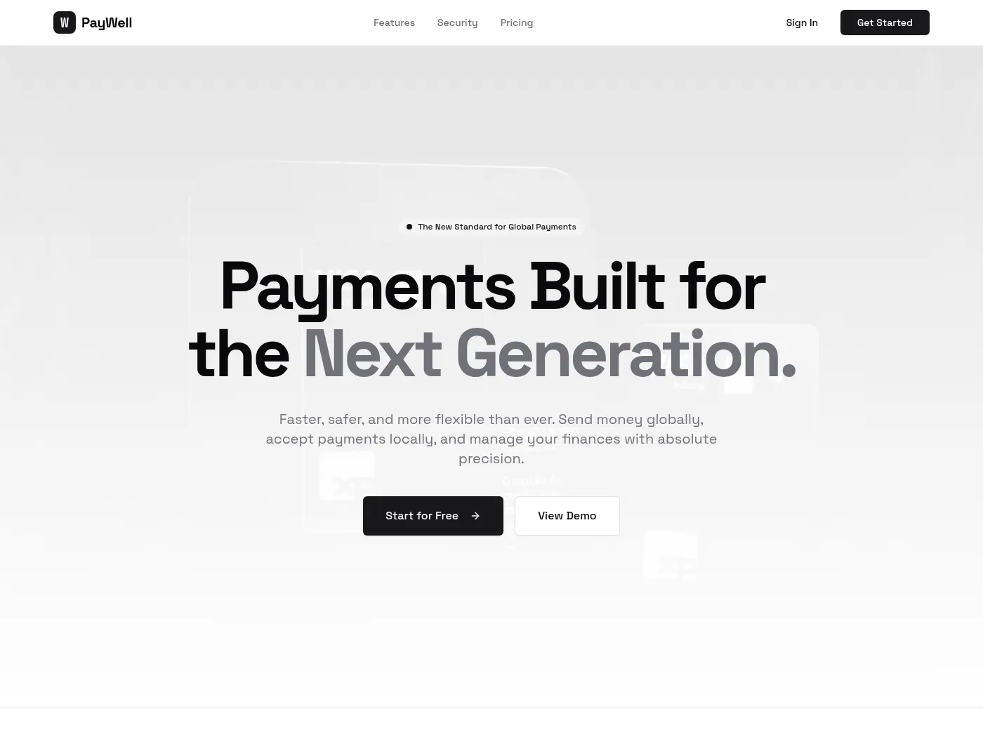 PayWell Payments Platform