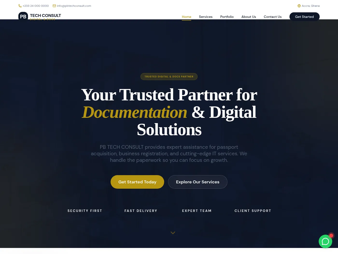 PB Tech Consult Web