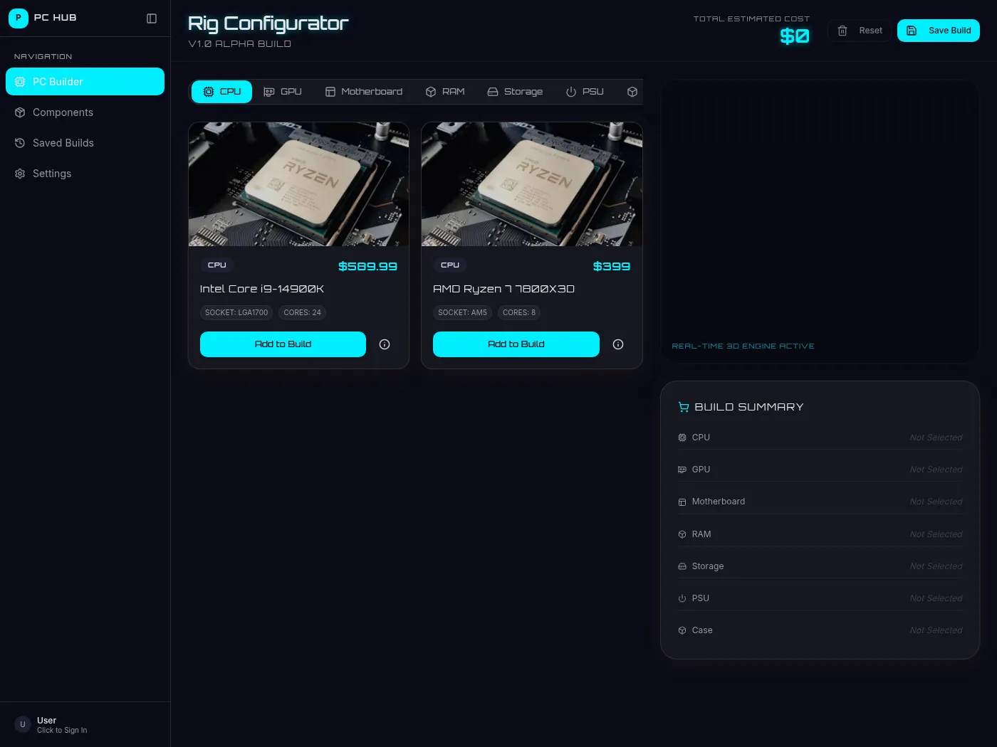 PC Builder Hub