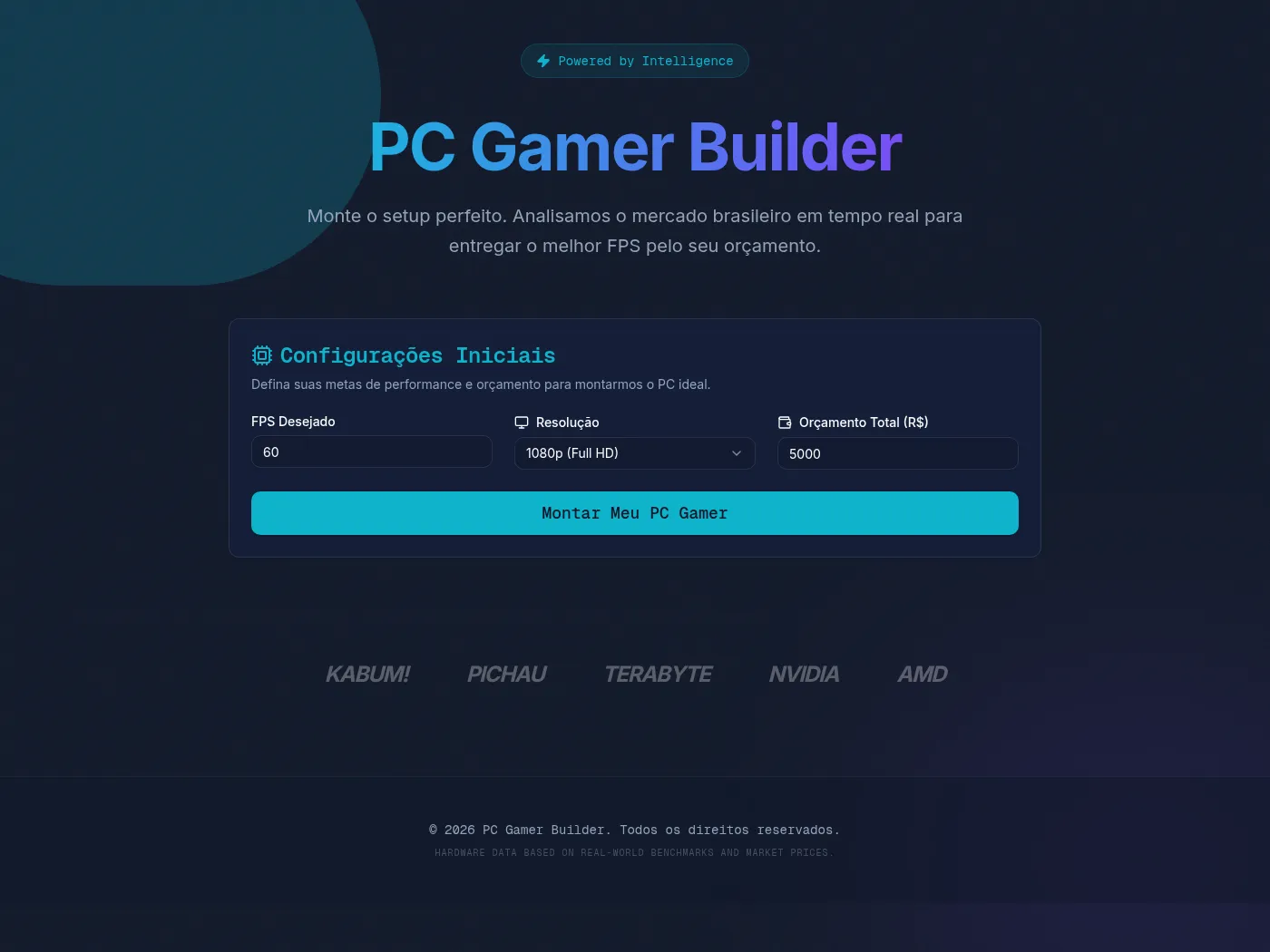 PC Gamer Builder