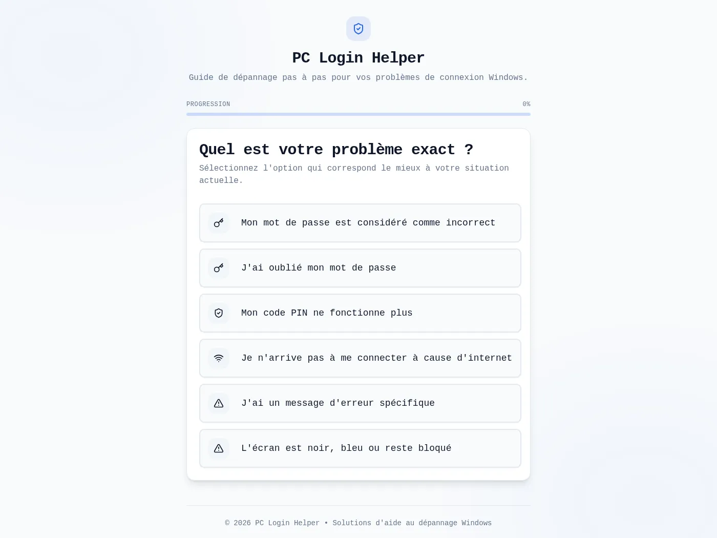 PC Login Helper
