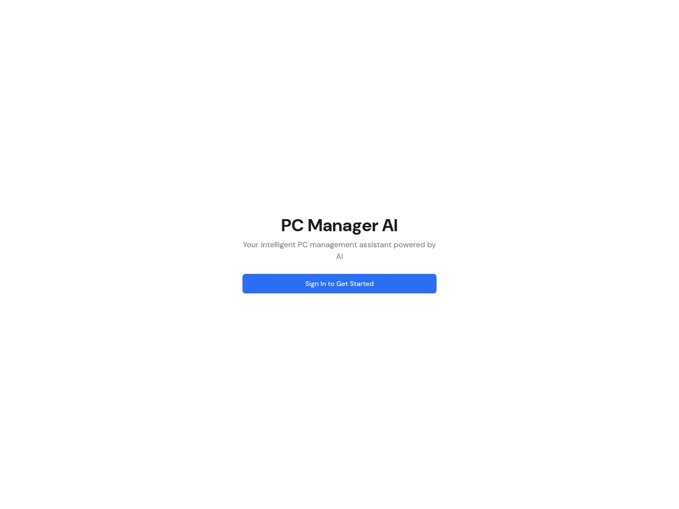 PC Manager AI