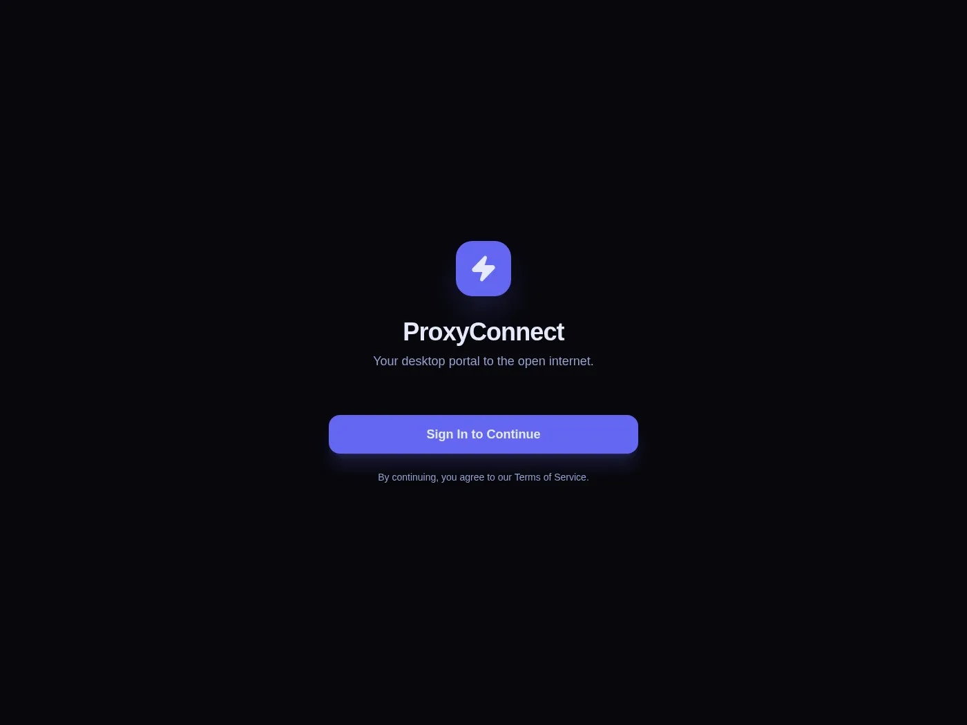 PC Proxy Connect