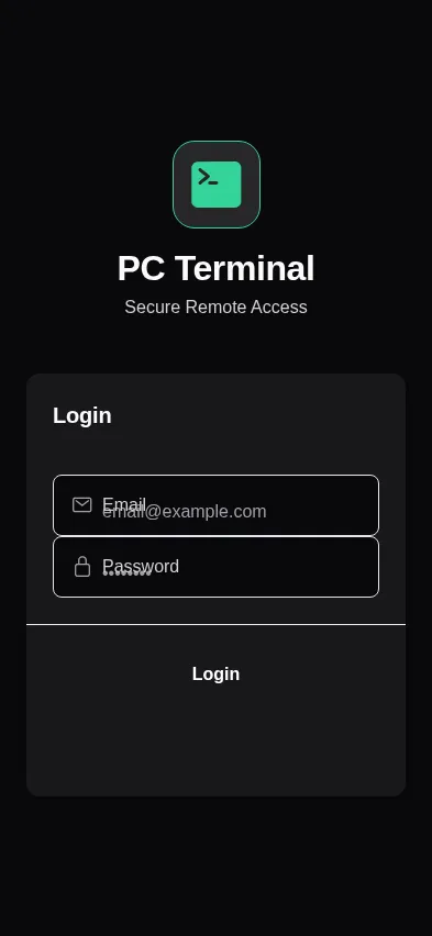 PC Terminal Remote