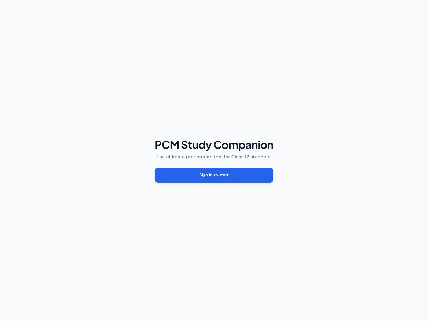 PCM Study Companion