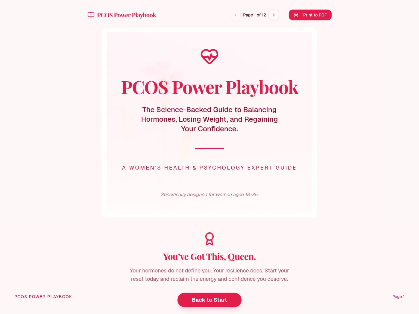 PCOS Power Playbook
