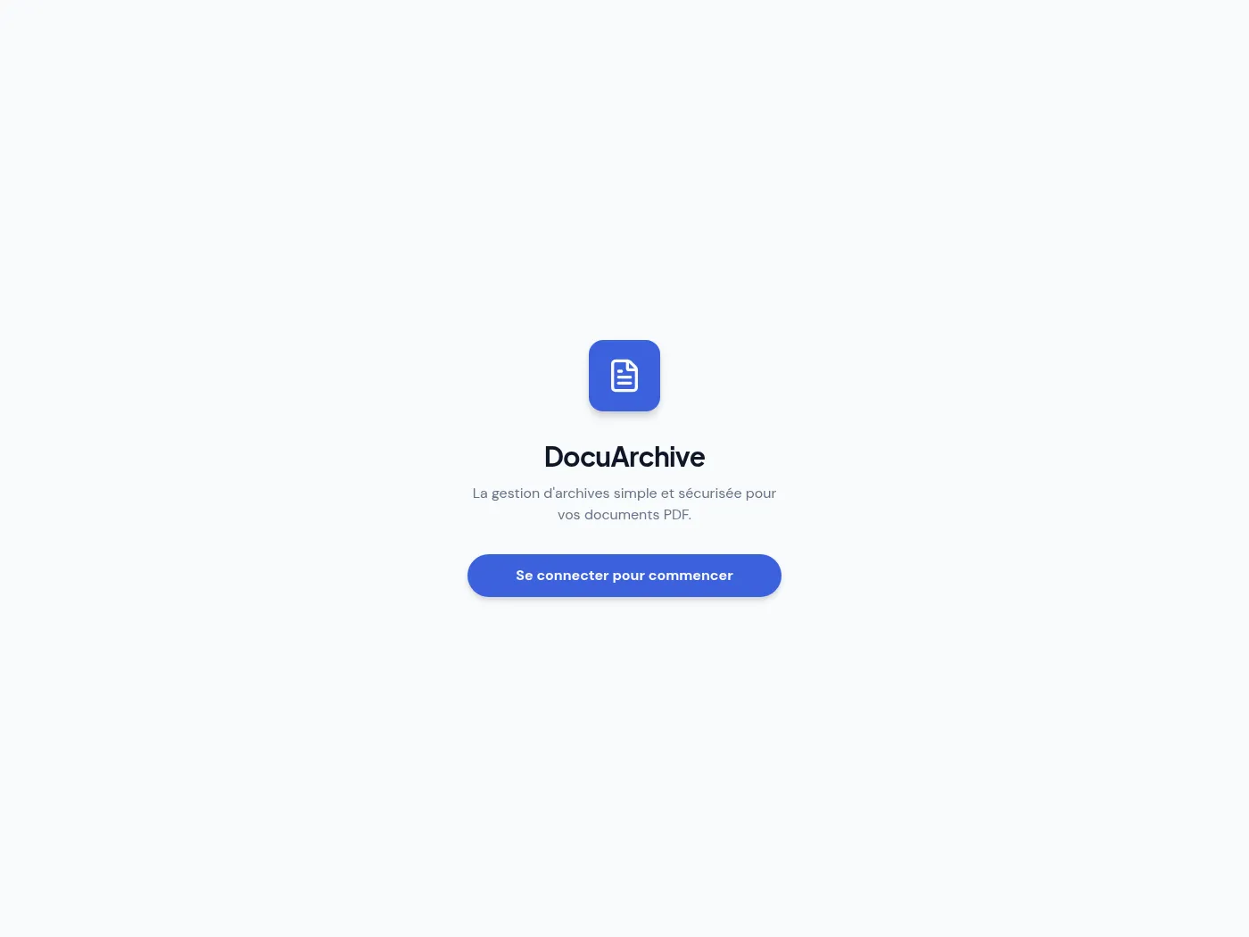 DocuArchive Manager