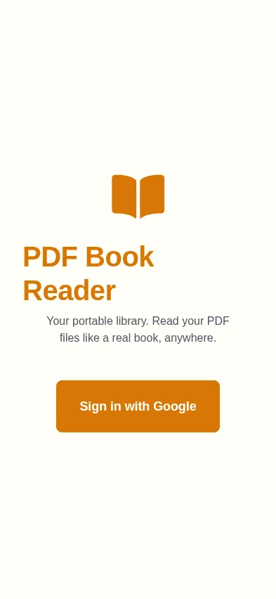 PDF Book Reader