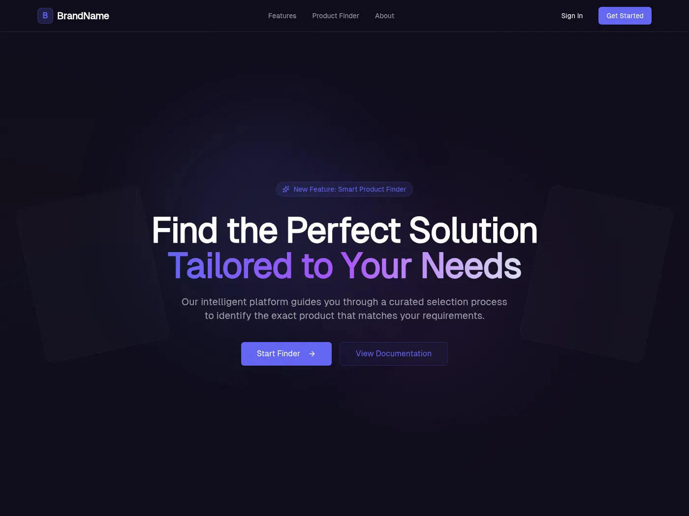 PDF Brief Landing Page