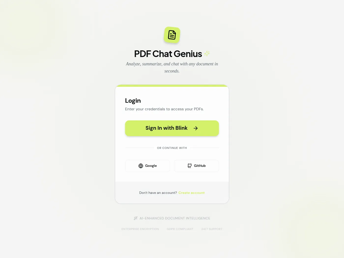 PDF Chat Genius