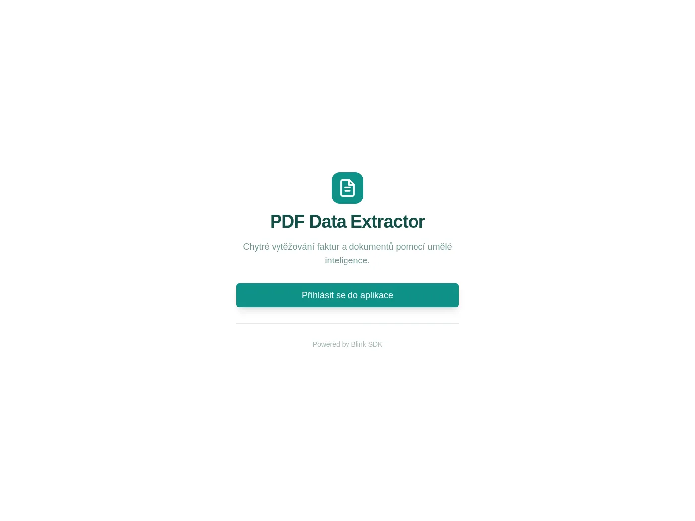 PDF Data Extractor