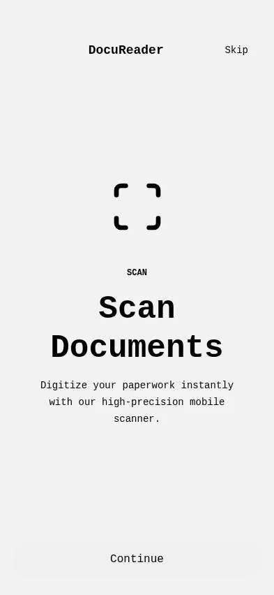 DocuReader Mobile