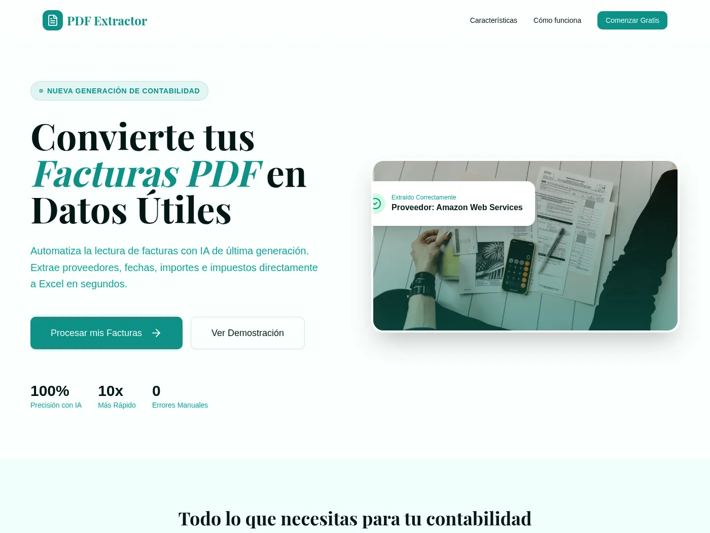 Factura PDF Extractor