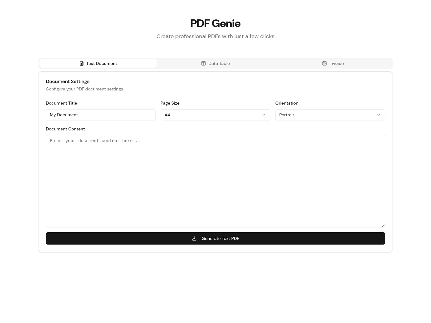 PDF Genie