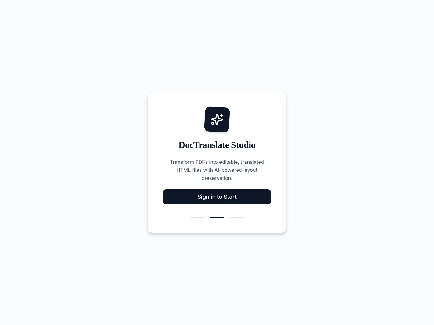 PDF to Editable HTML