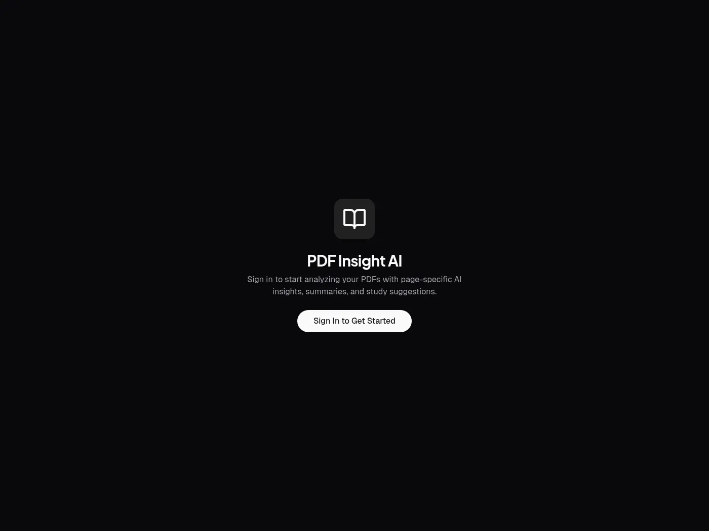 PDF Insight AI