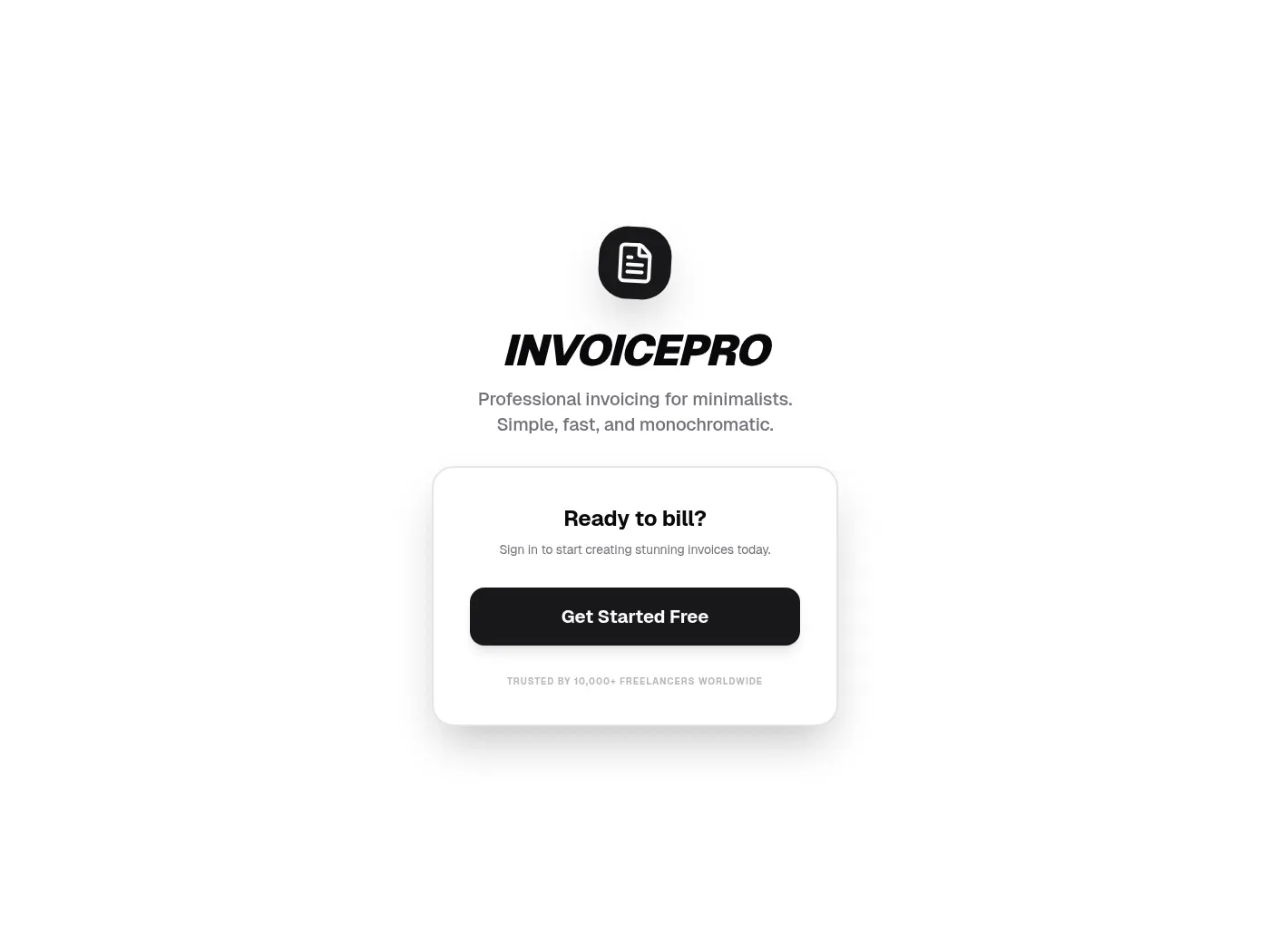 PDF Invoice Desktop