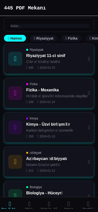 445 PDF Mekanı App