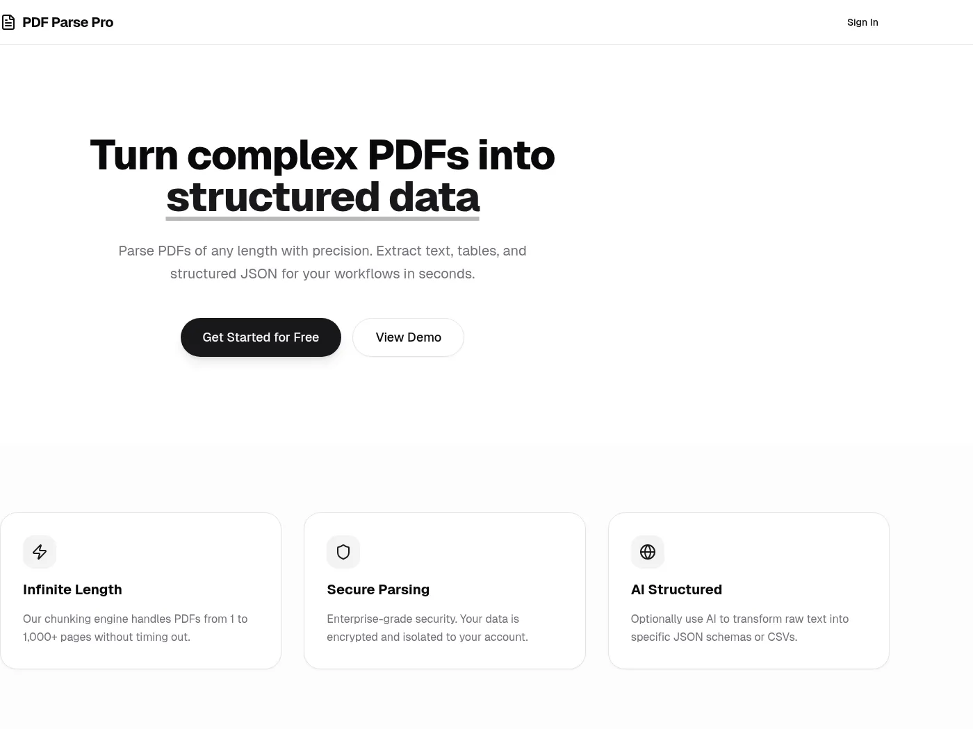 PDF Parse Pro (Remix)