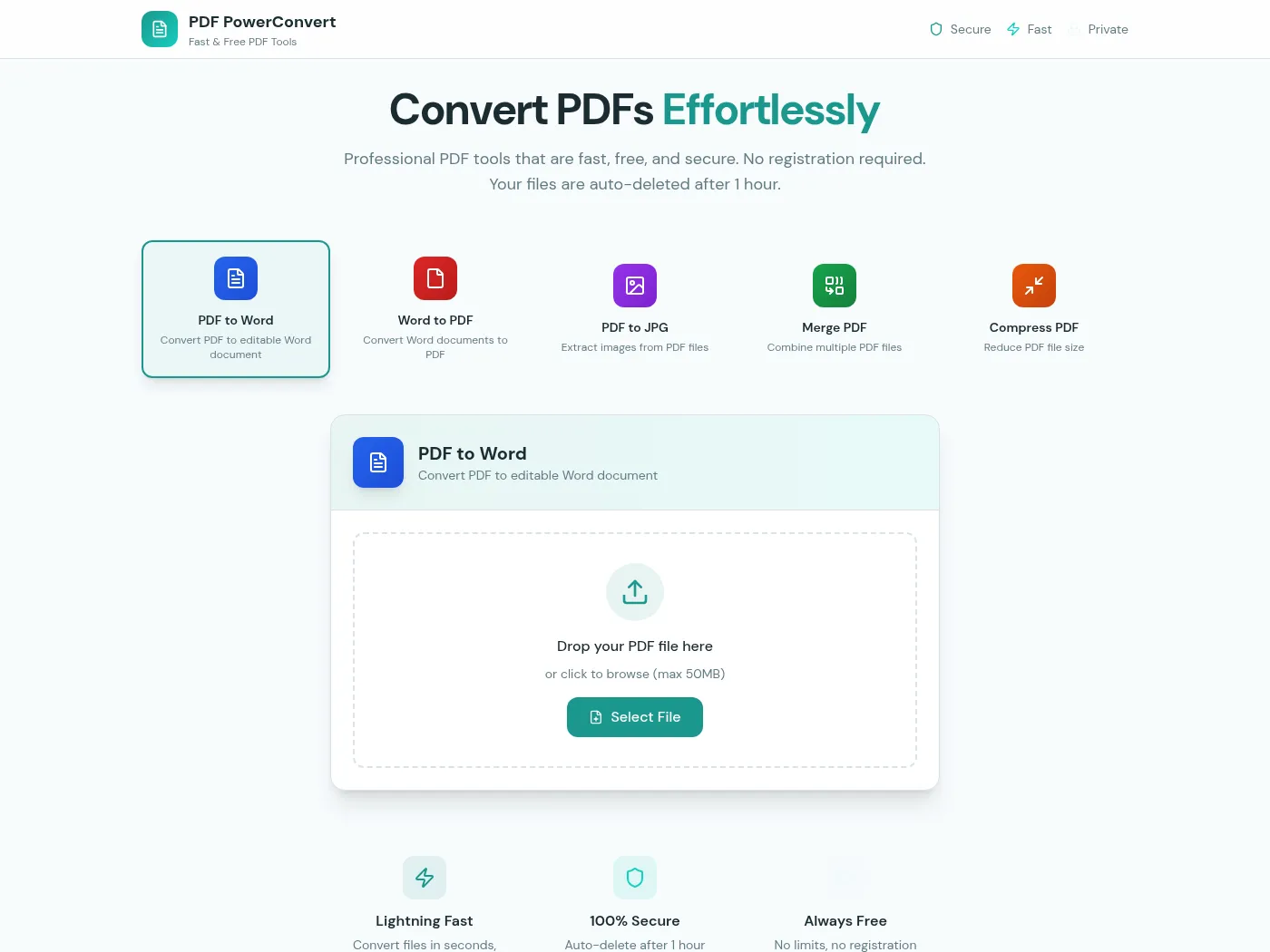 PDF PowerConvert