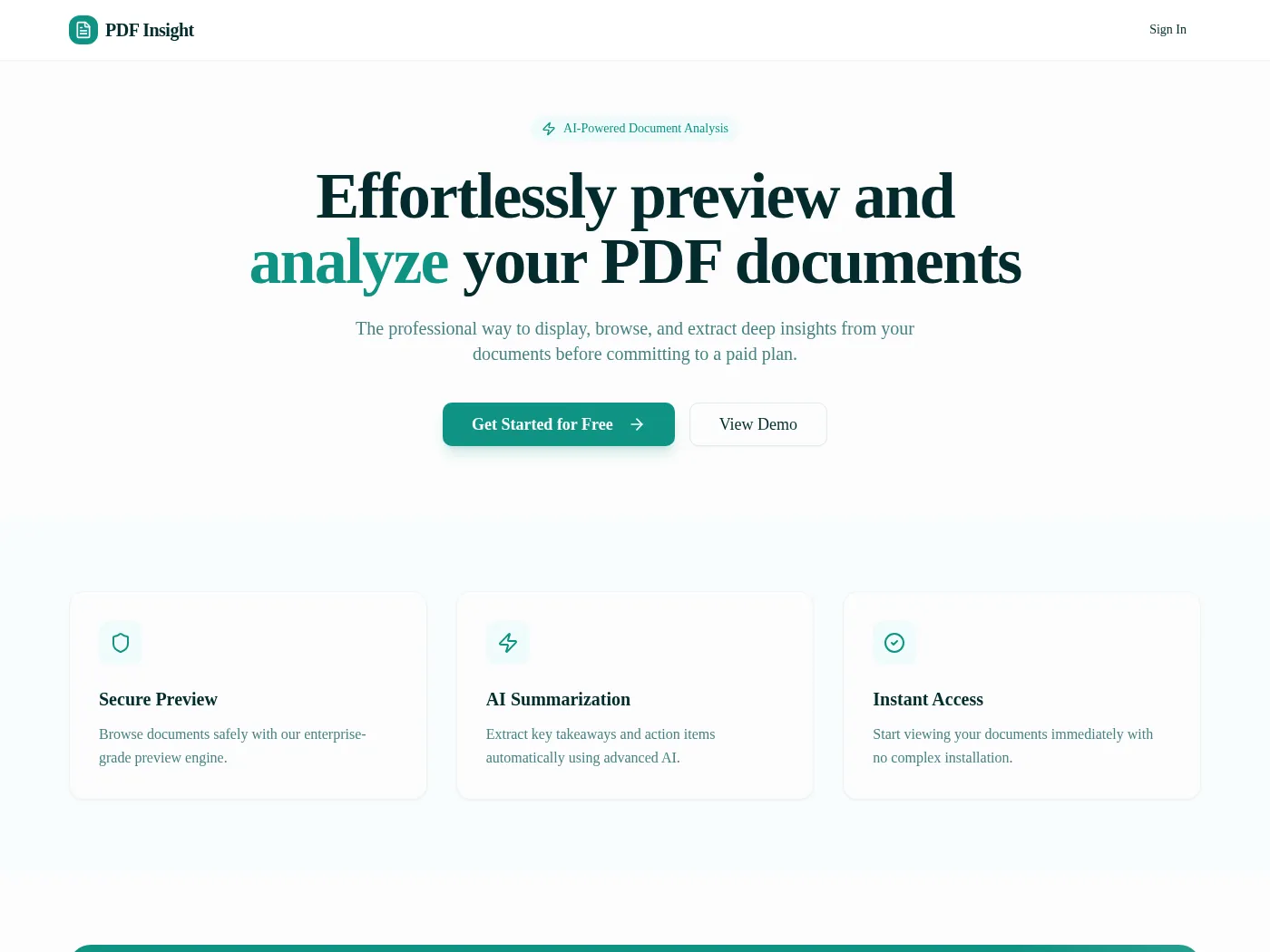 PDF Previewer