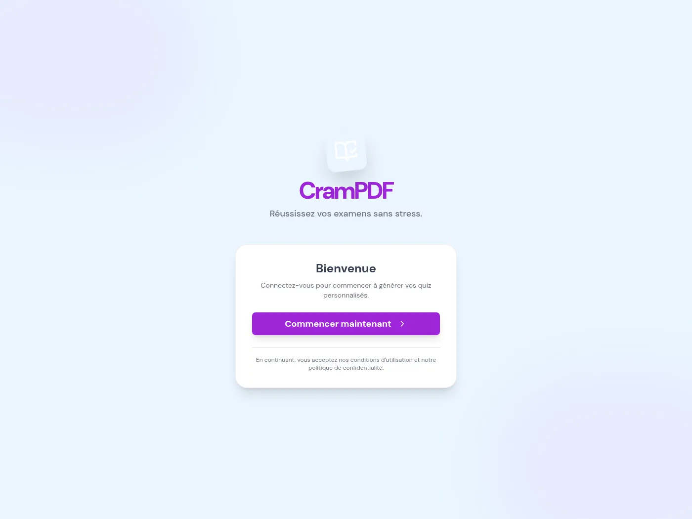 CramPDF QCM Creator